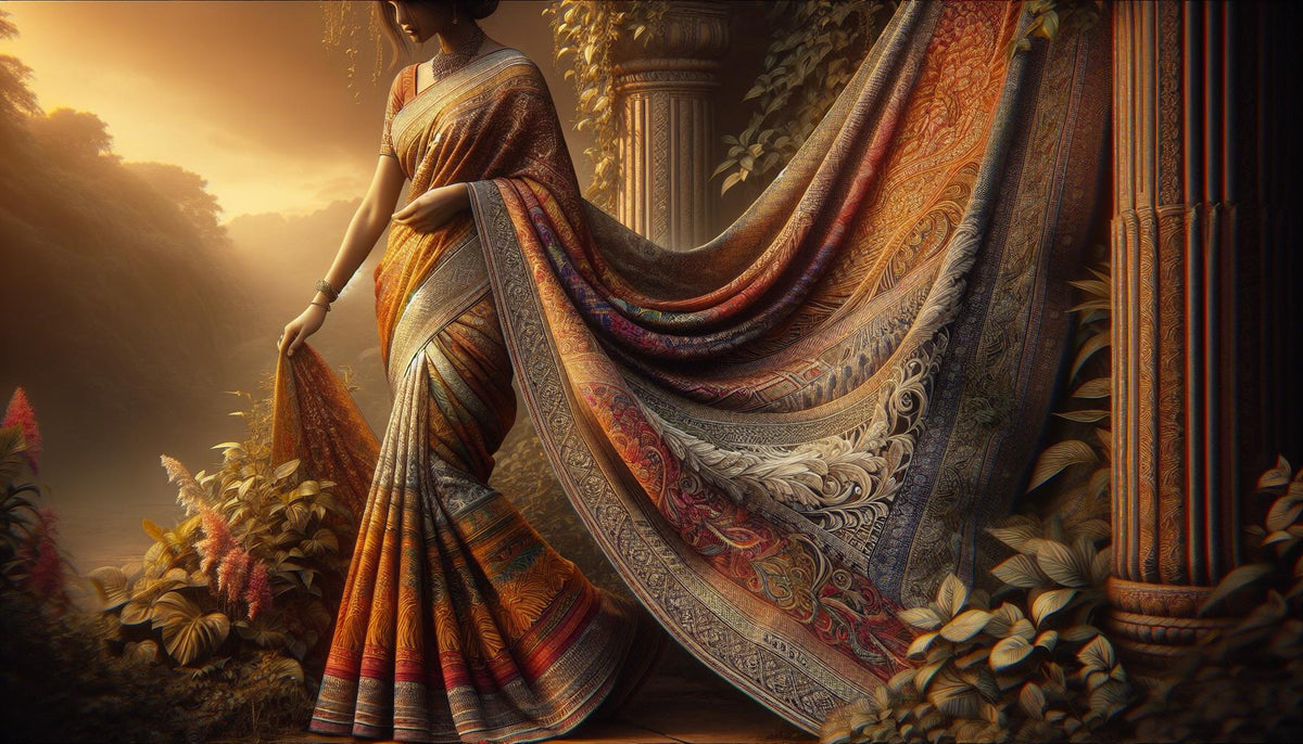 Why Embrace the Timeless Elegance of Traditional Indian Saree Draping ...