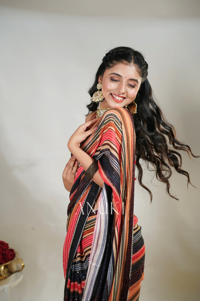 Buy Modern Sarees online | Shop Contemporary Sarees at Anuki.in