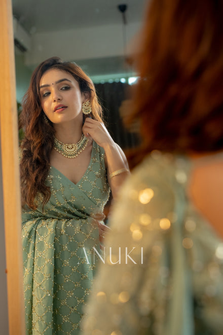 Buy Modern Sarees online | Shop Contemporary Sarees at Anuki.in