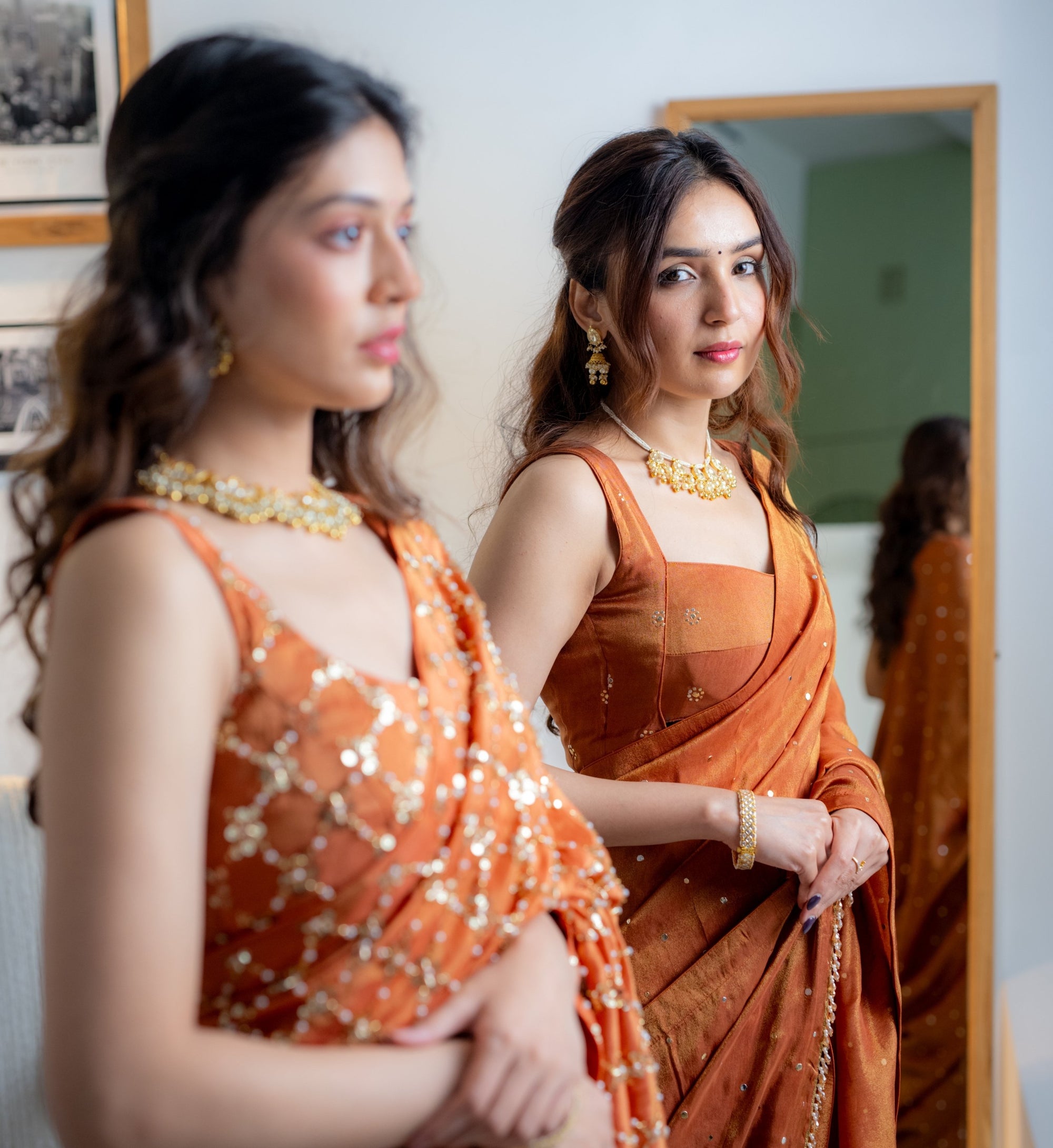 Buy Modern Sarees online | Shop Contemporary Sarees at Anuki.in