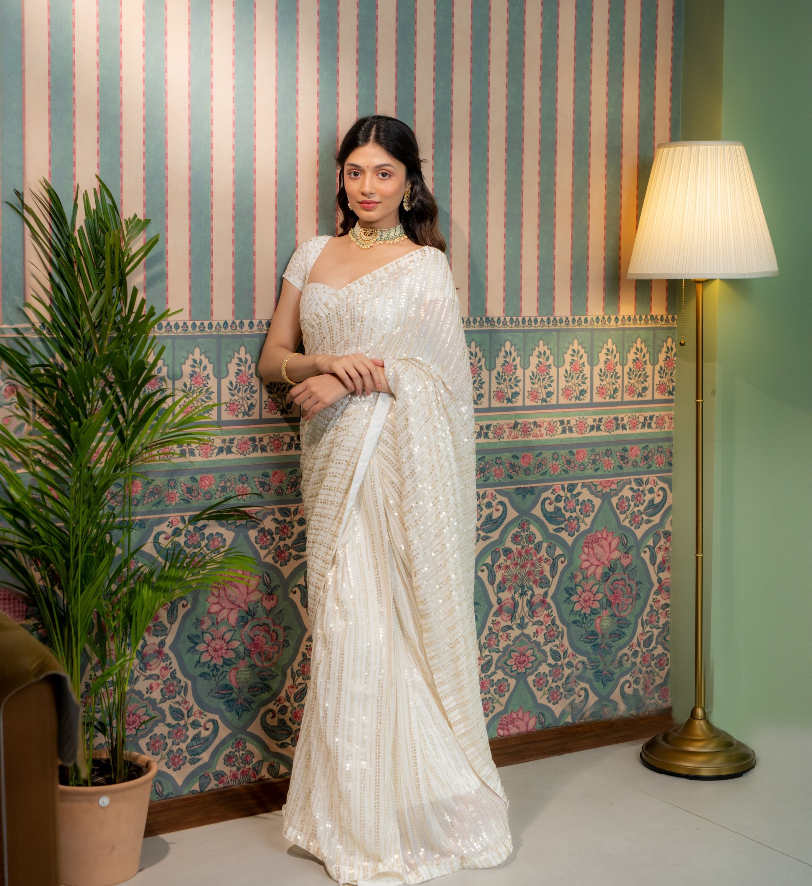 Buy Modern Sarees online | Shop Contemporary Sarees at Anuki.in